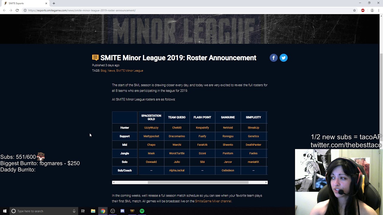SEASON 6 SML ROSTER BREAKDOWN - YouTube