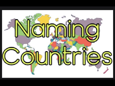 American naming countries on a map! - YouTube
