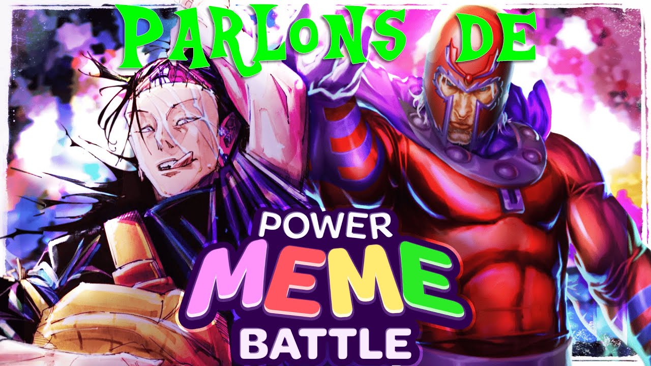 Parlons de... Suguru Geto vs Magneto - Power Meme Battle (Ft. Mega ...