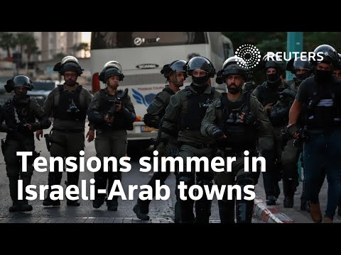 Tensions simmer in Israeli-Arab towns