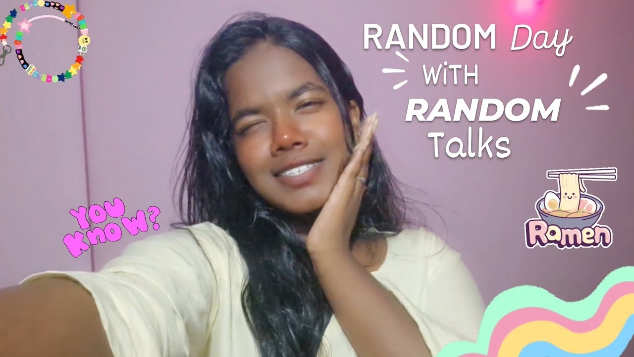 🌼 A Random Day with Random Talks [D-1] 🌼 - YouTube