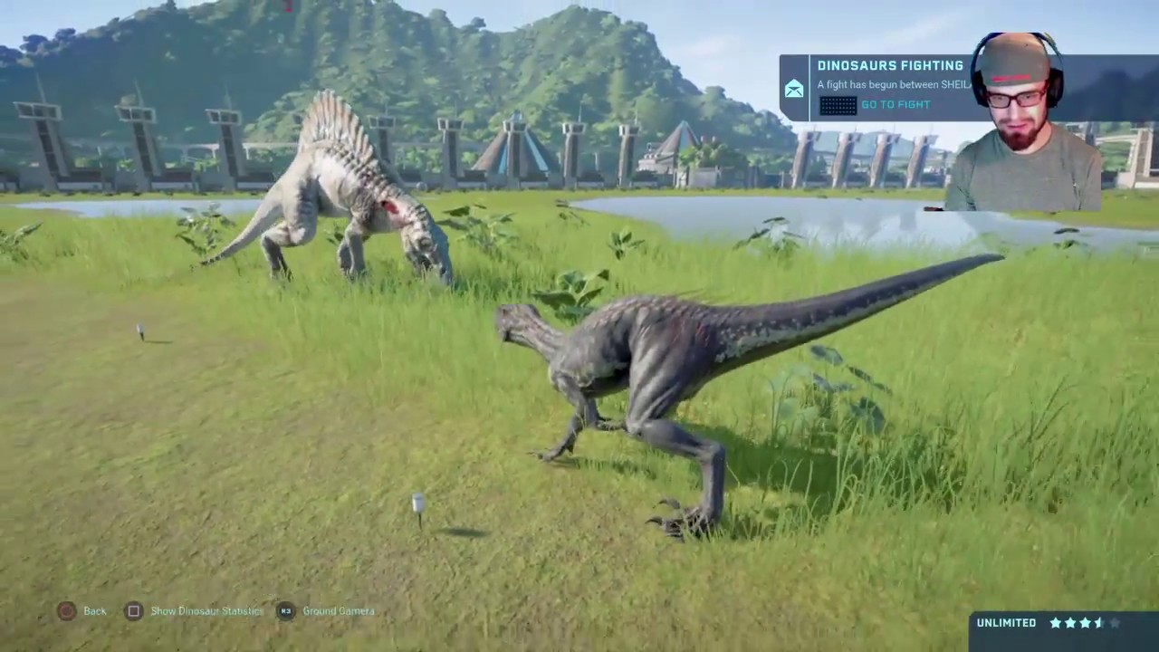 Jurassic World Evolution | Live | Jurassic Gladiators - YouTube