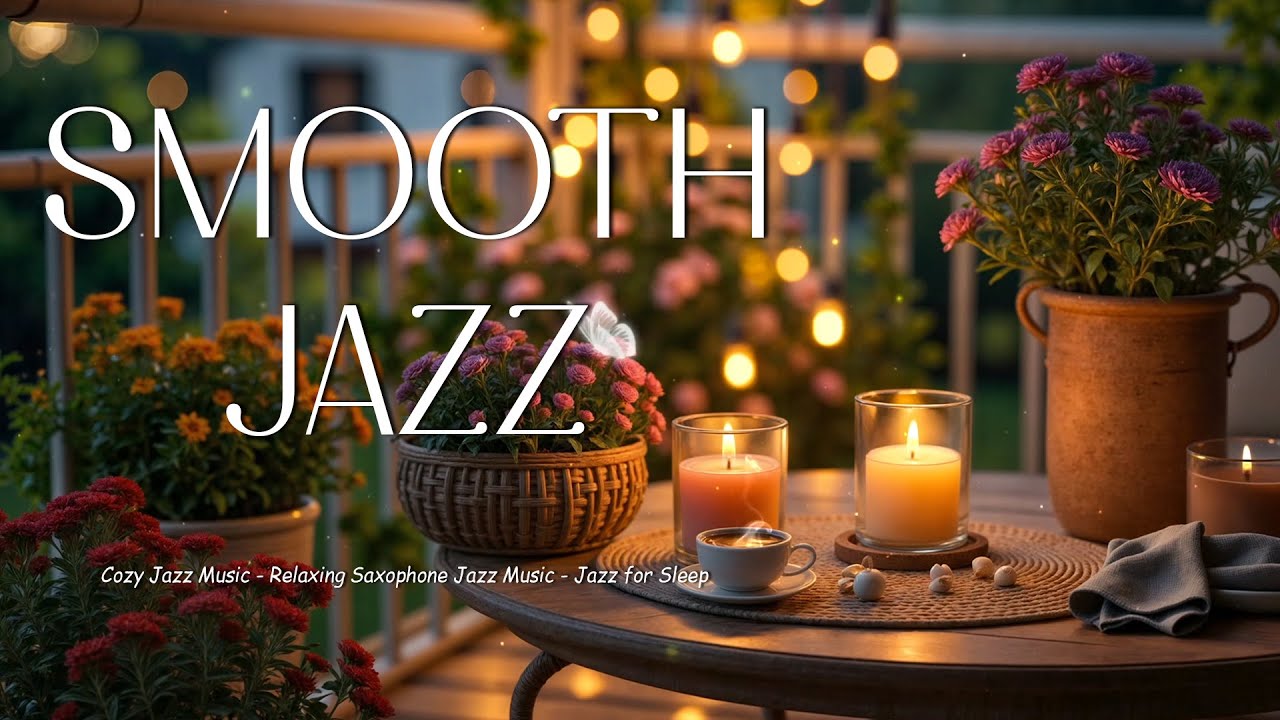 Smooth Saxophone Jazz Music - Relaxing Sleep Jazz Music - Sweet ...