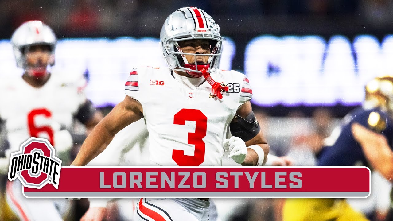 2025 SENIOR HIGHLIGHTS: CB Lorenzo Styles | Ohio State Football - YouTube