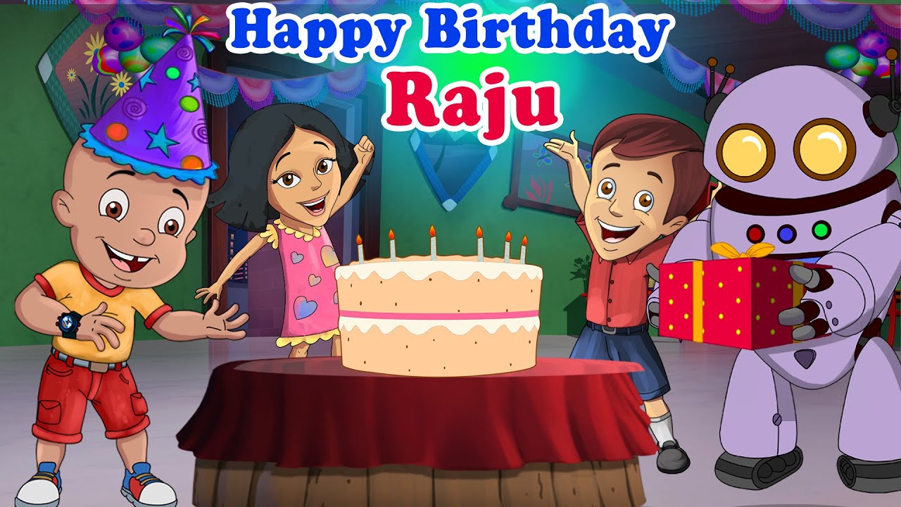 Mighty Raju - Raju's Epic Birthday Bash | Cartoon for kids | Birthday ...