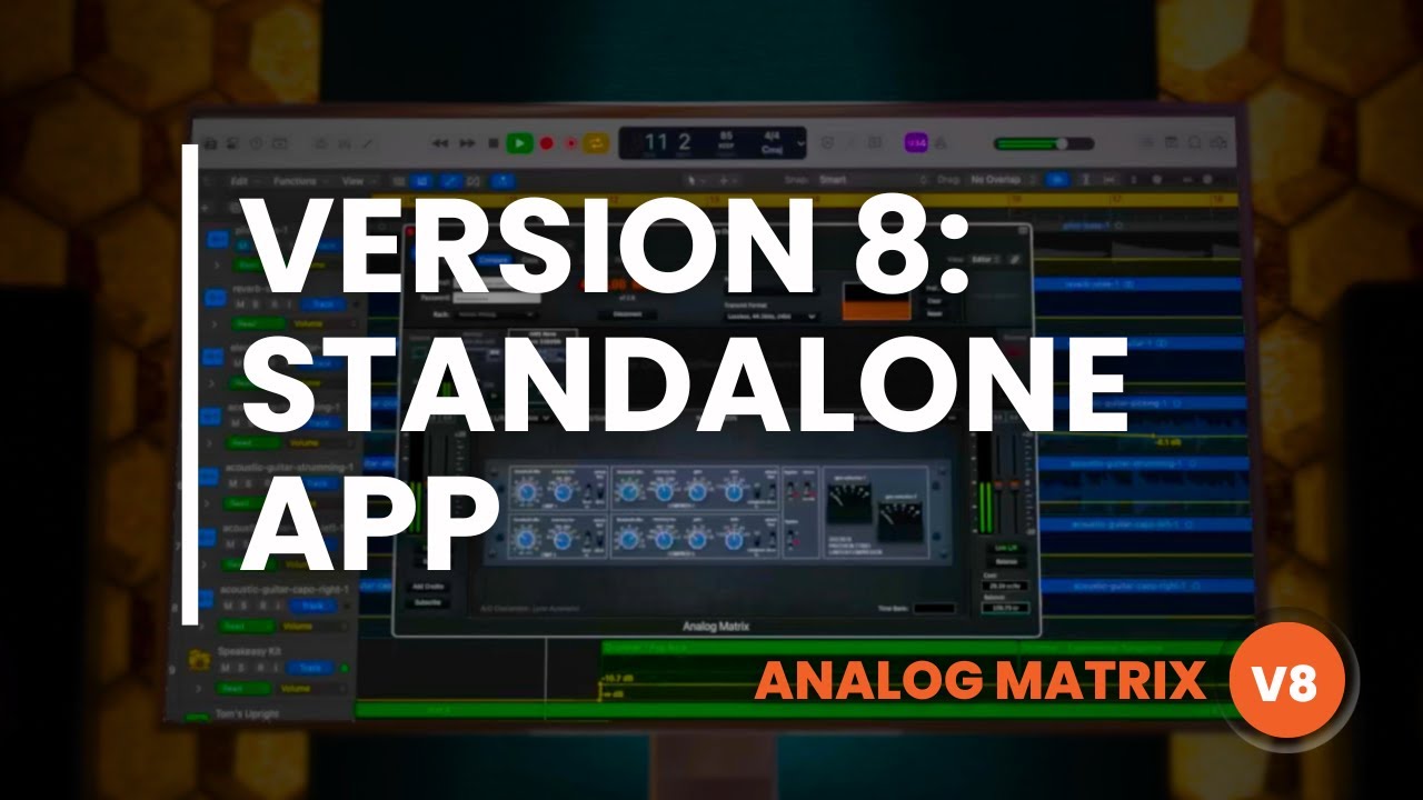 Analog Matrix V8: Standalone App - YouTube