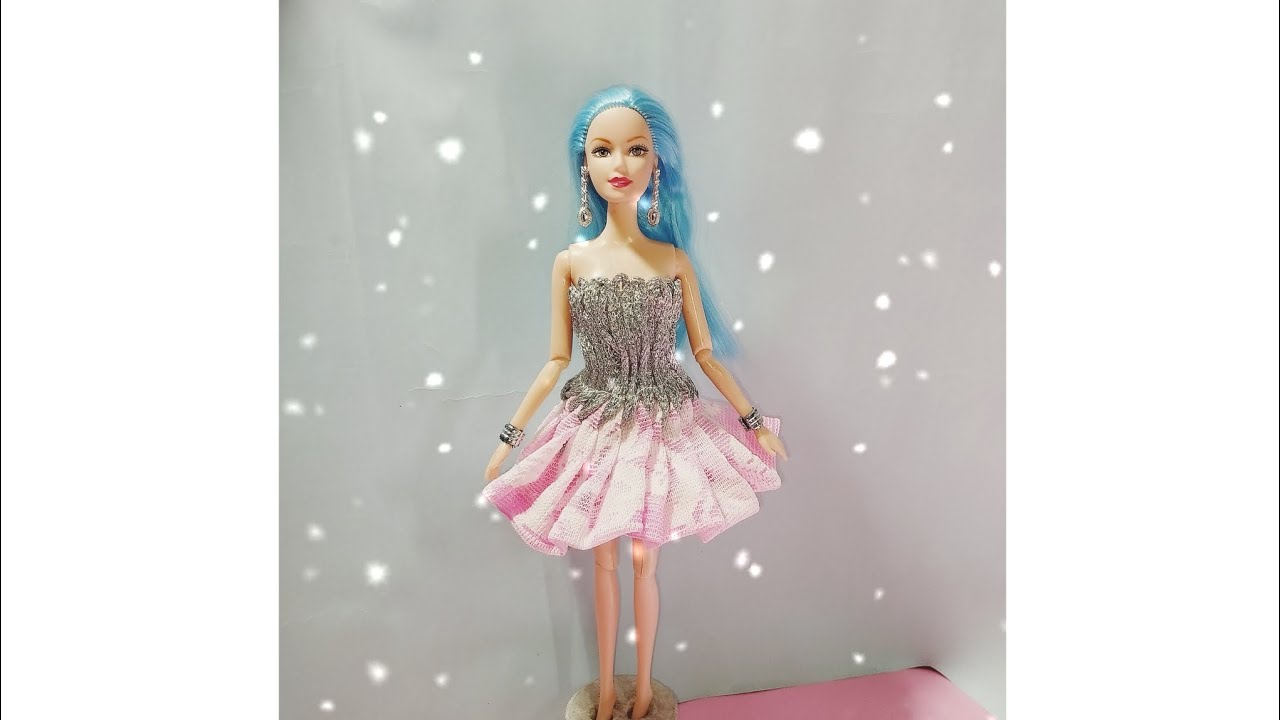 Barbie short dress making only 15 minutes.🔥😳😳😳.... short dress kaise ...