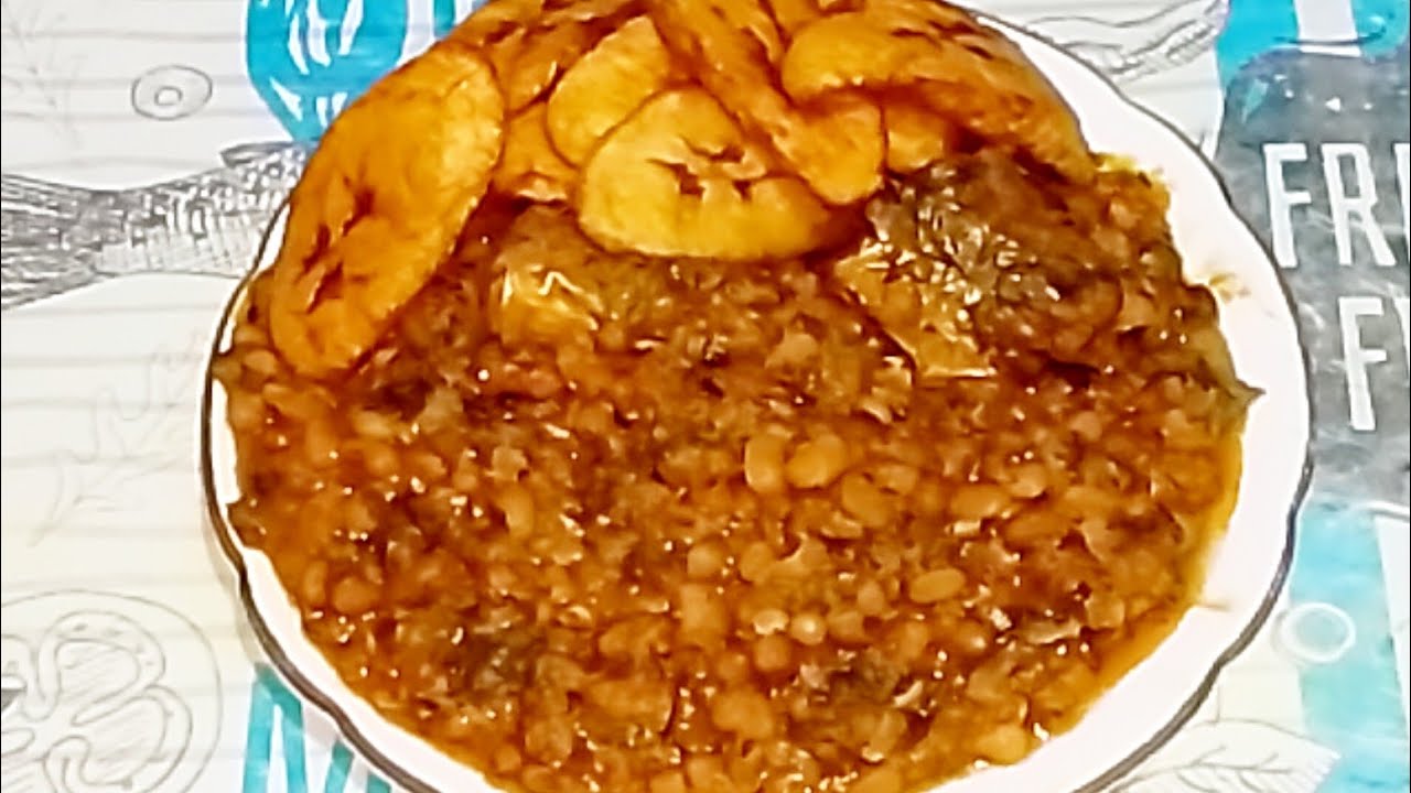 Flavorful Nigerian Beans with Vegetable Stew: A Recipe You'll Love 😘 ...