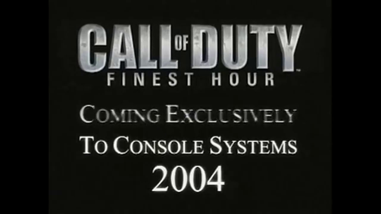 Call of Duty: Finest Hour 2004 Trailer HD 60 FPS - YouTube