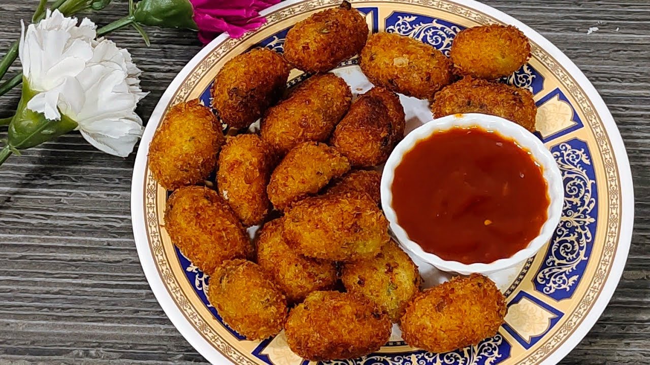 Crispy Potato Bites | Potato Snacks Recipe | Kids Snacks Recipe - YouTube