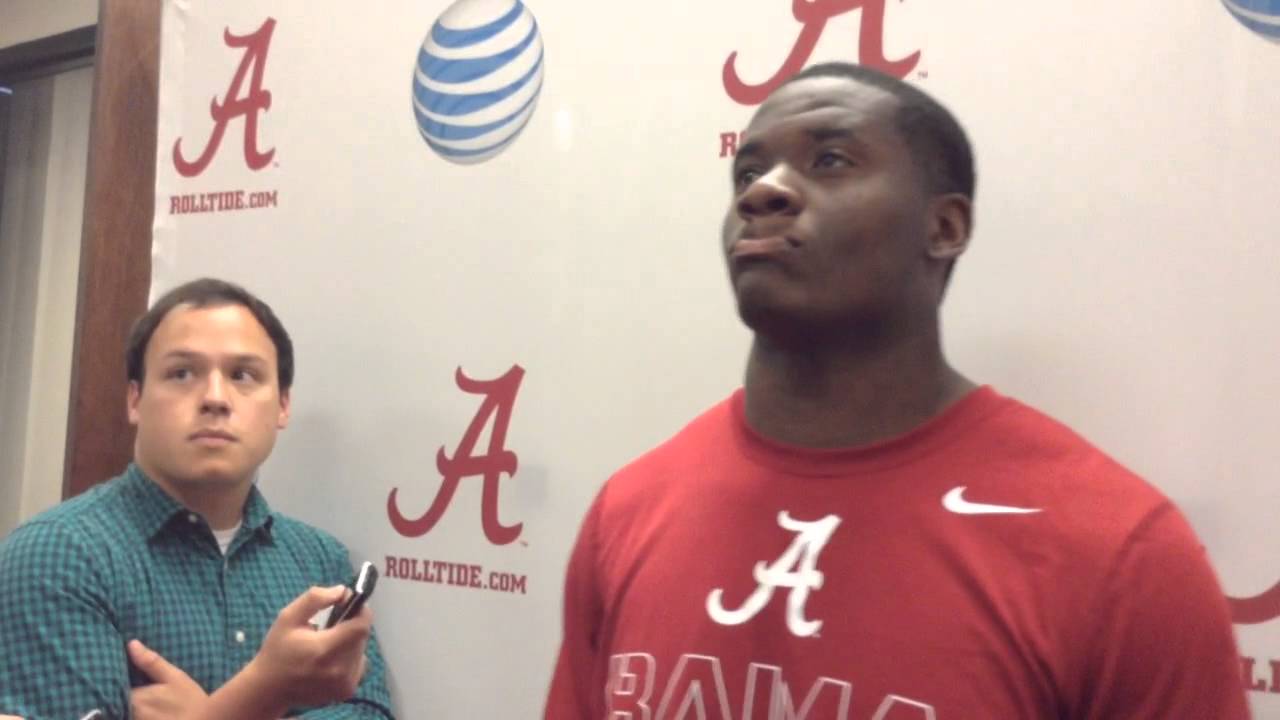 Alabama Linebacker Denzel Devall: West Virginia Week 8/27/16 - YouTube