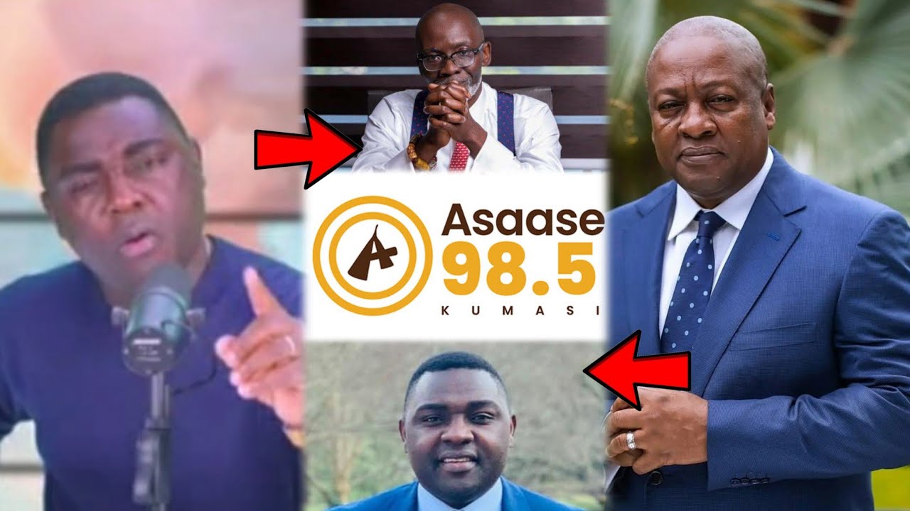 Kevin Taylor F!res! Burn 😳 down Asaase Radio and Bring Gabby Okyere Down to Zero.. - YouTube