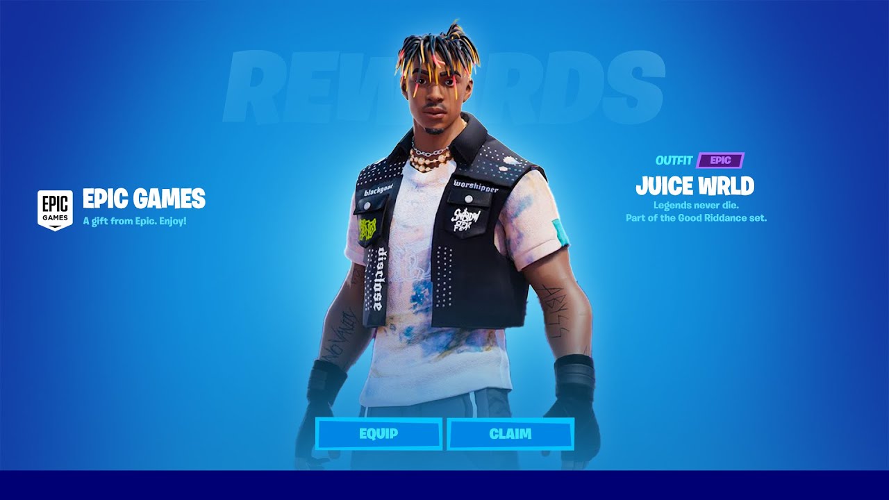 Fortnite X Juice WRLD Event! - YouTube