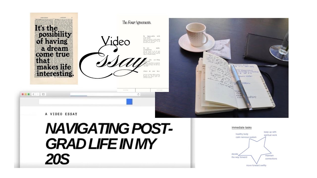 Navigating my 20s as a Post Grad student : A Video Essay - YouTube