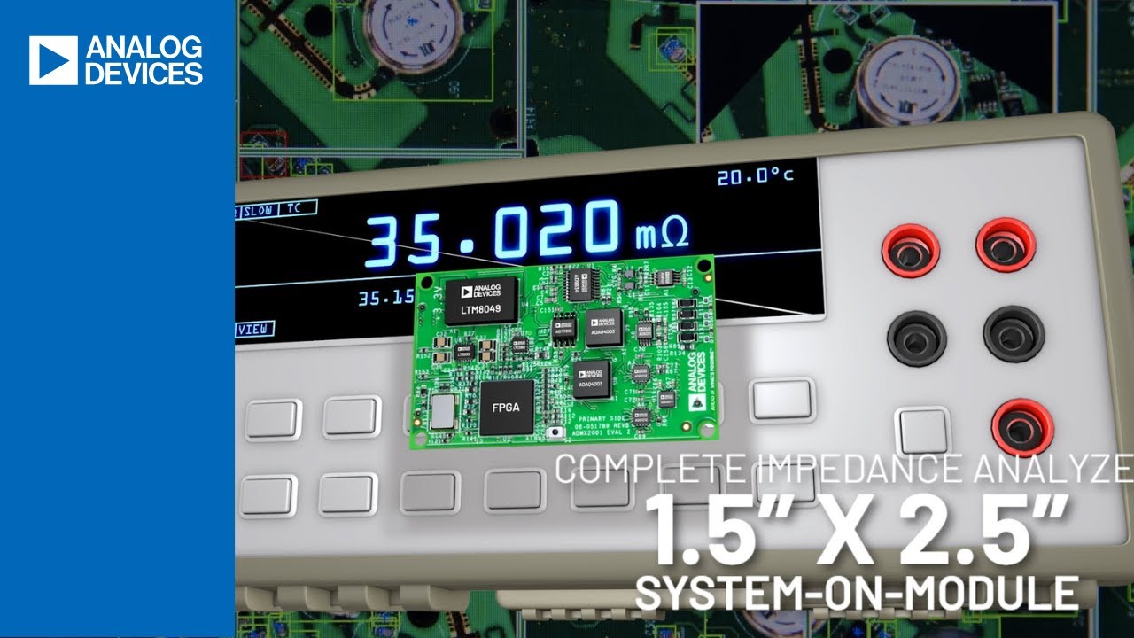 ADMX2001, Precision Impedance Analyzer Measurement Module - YouTube