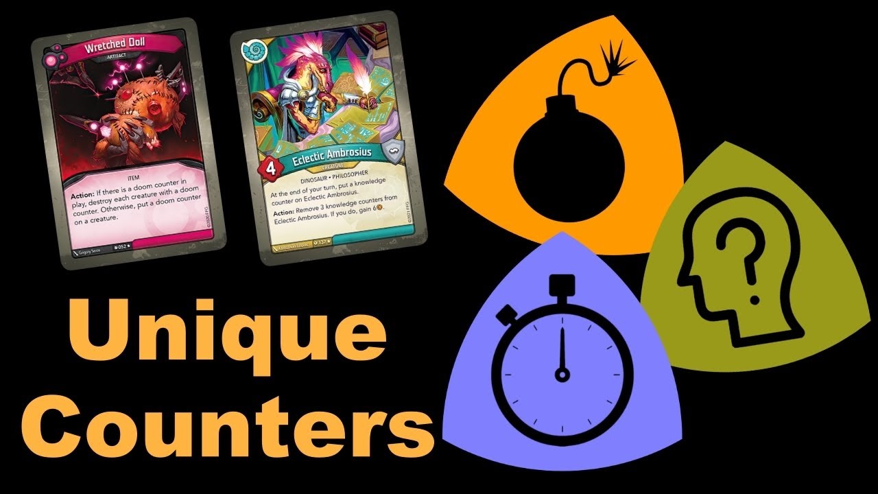 All Unique Counters in KeyForge - YouTube