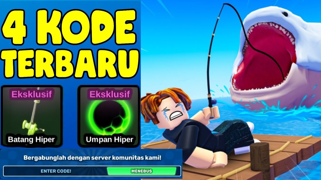 BATANG HIPER GRATIS! 4 KODE REDEEM FISH IT TERBARU | KODE REDEEM FISH ...