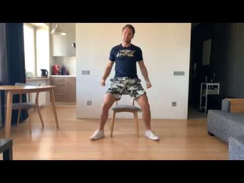 HIP-HOP CHAIR DANCE cardio workout at home - YouTube