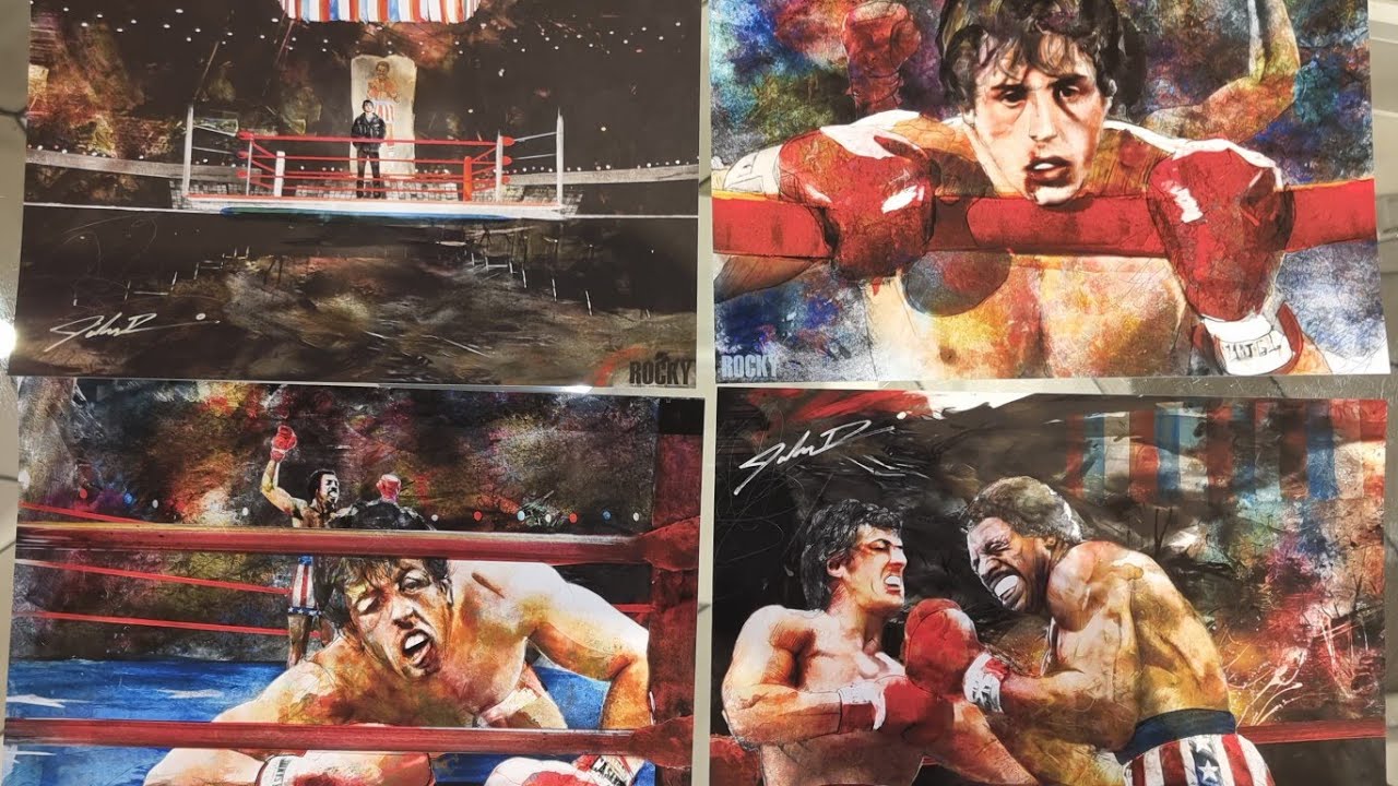 John Rivoli the official MGM ROCKY artist. - YouTube