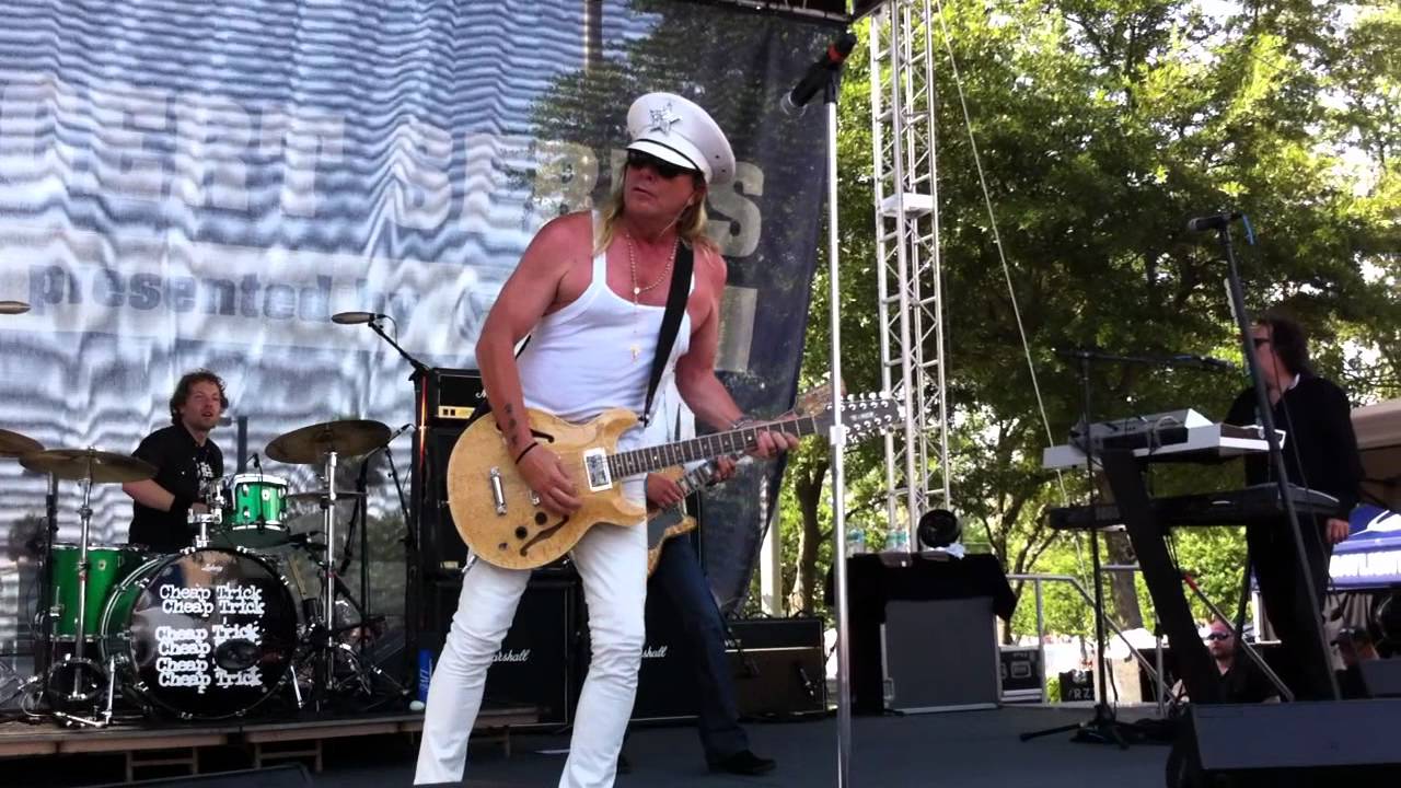 CHEAP TRICK "Tonight It's You" Tampa Bay Lightning Concert Series 5-21 ...