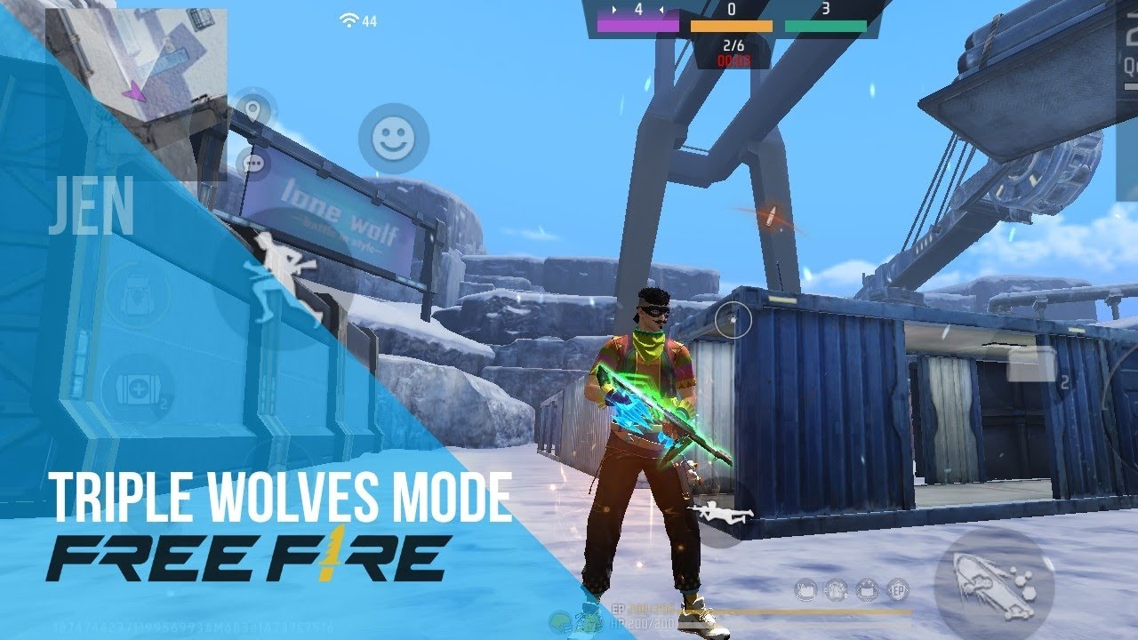 Triple Wolves Mode di Free Fire! - YouTube