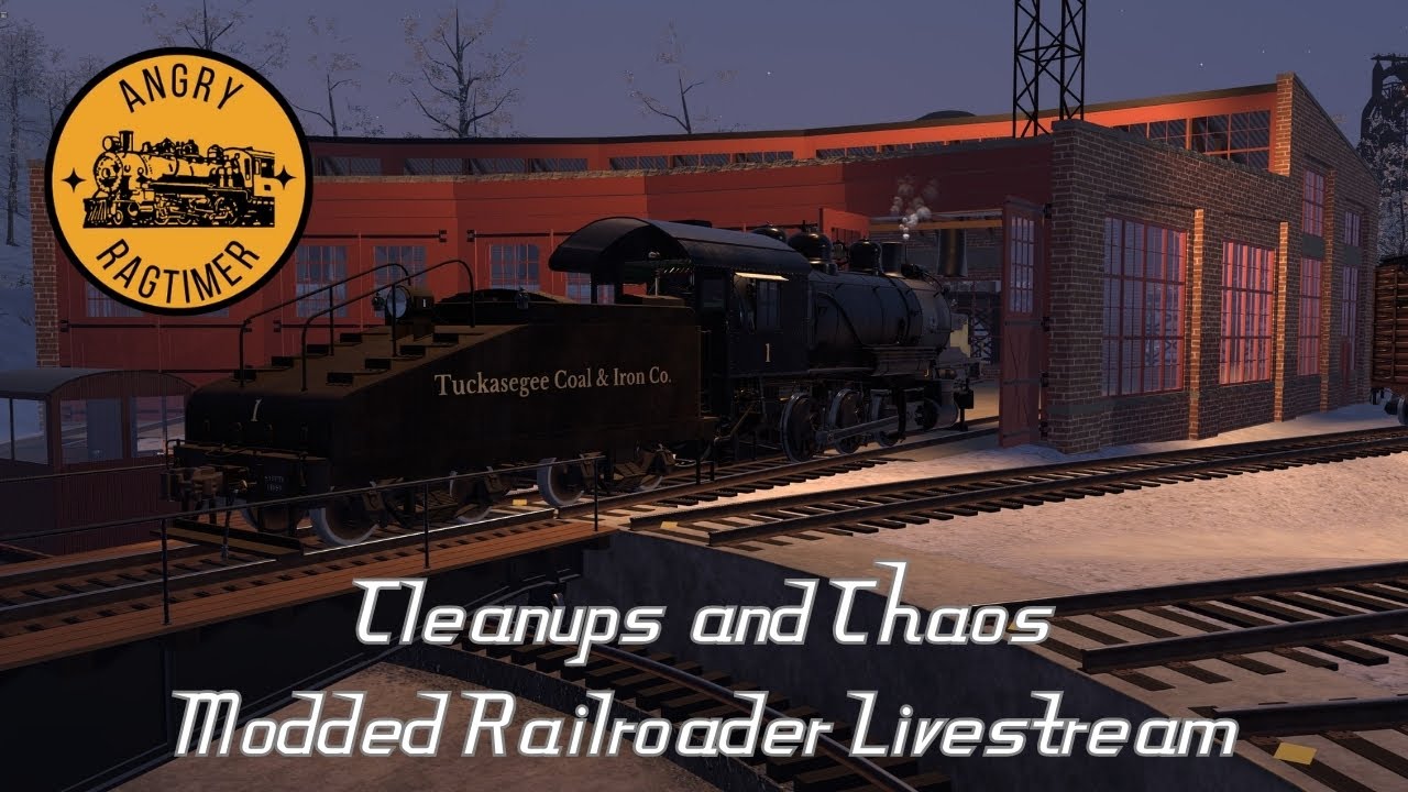 Cleanups and Chaos | Modded Railroader Livestream - YouTube
