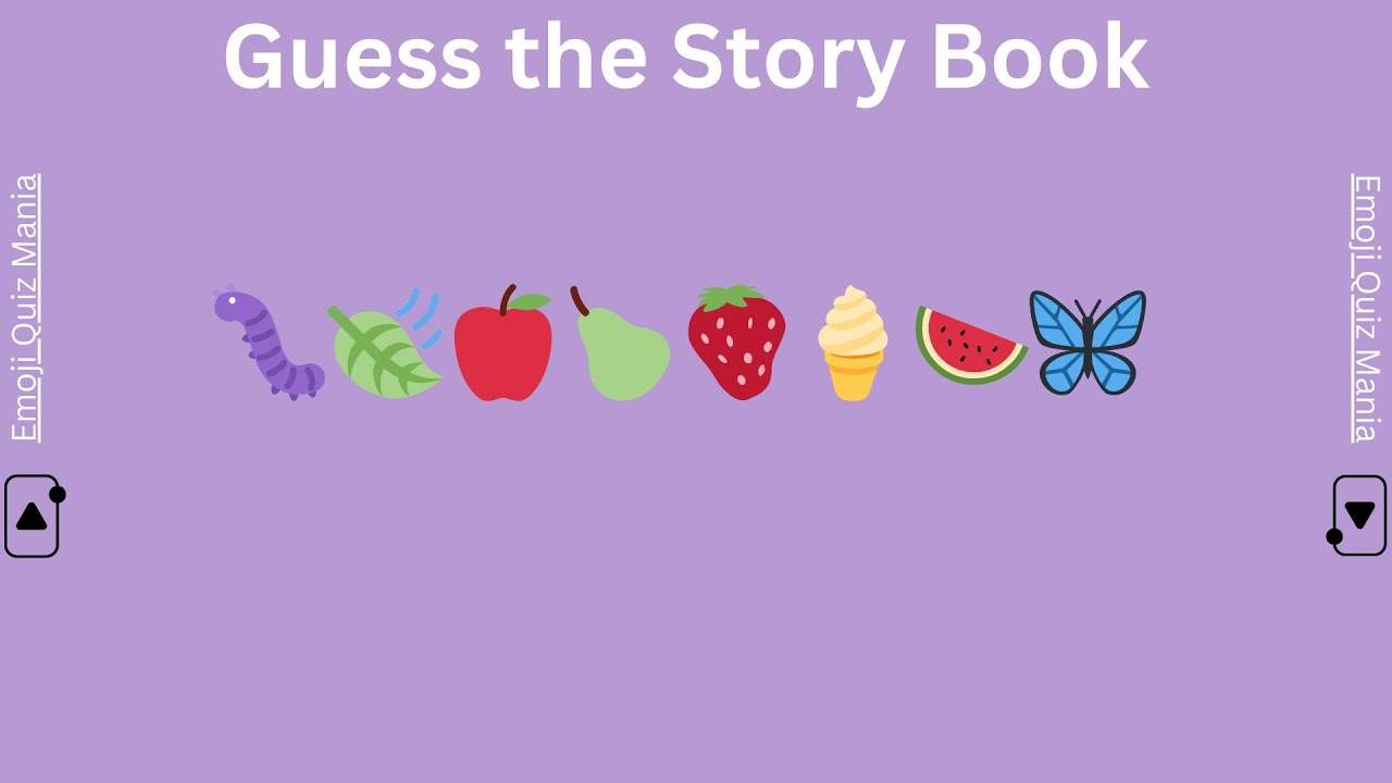 Guess the Emoji: Children’s Storybooks Quiz | Emoji Challenge - YouTube