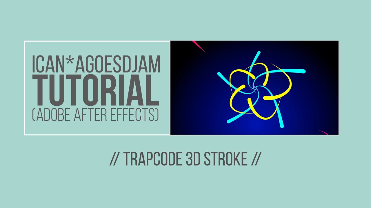 Membuat Video Loops TRAPCODE 3D STROKE | Tutorial After Effects - YouTube