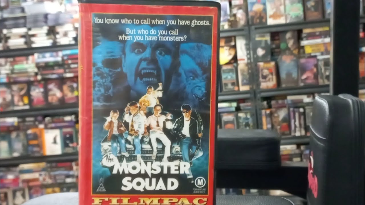 The Monster Squad 1987 VHS🧛‍♂️👻🧟‍♂️😱😱🧛‍♂️ - YouTube