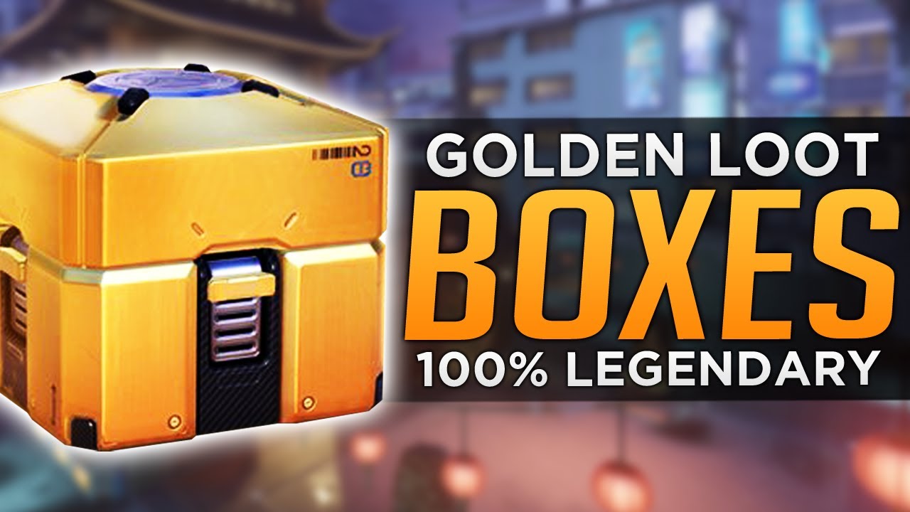 Overwatch: NEW Golden Lootboxes - 100% Legendary guarantee - YouTube