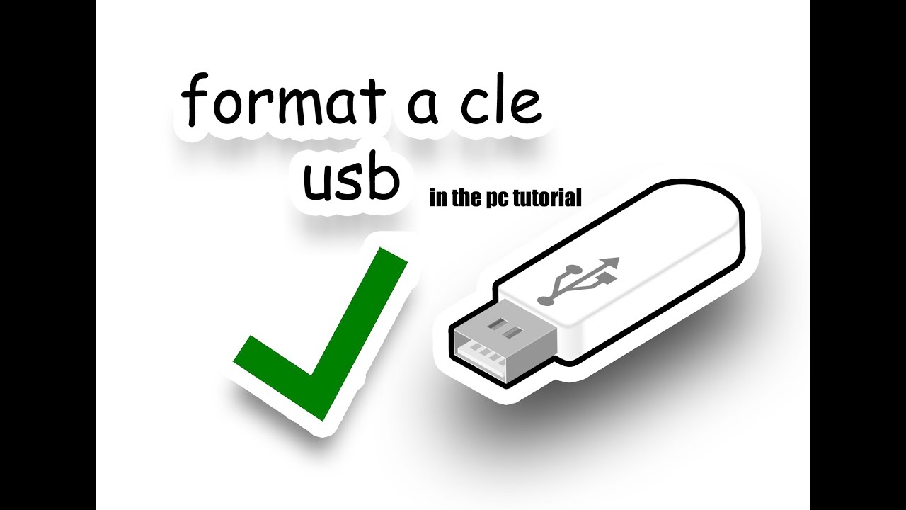 how to format a clé usb easy way / comment formater un clé usb sur ...