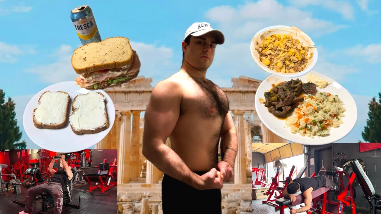 How I Train & Eat for a Greek God Physique | Full Body Workout + Full ...