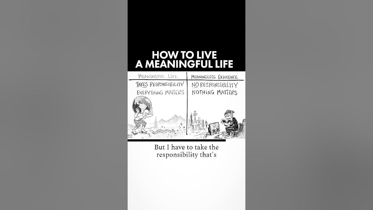 How to live meaningful life - Jordan Peterson - YouTube