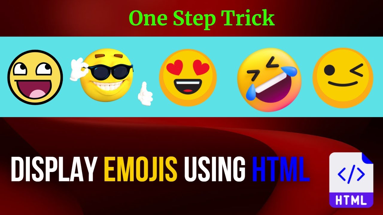 How To Add Emoji In Website Emoji In HTML Insert Emoji In 1 Simple How To Add Emoji In Website Emoji In HTML Insert Emoji In 1 Simple