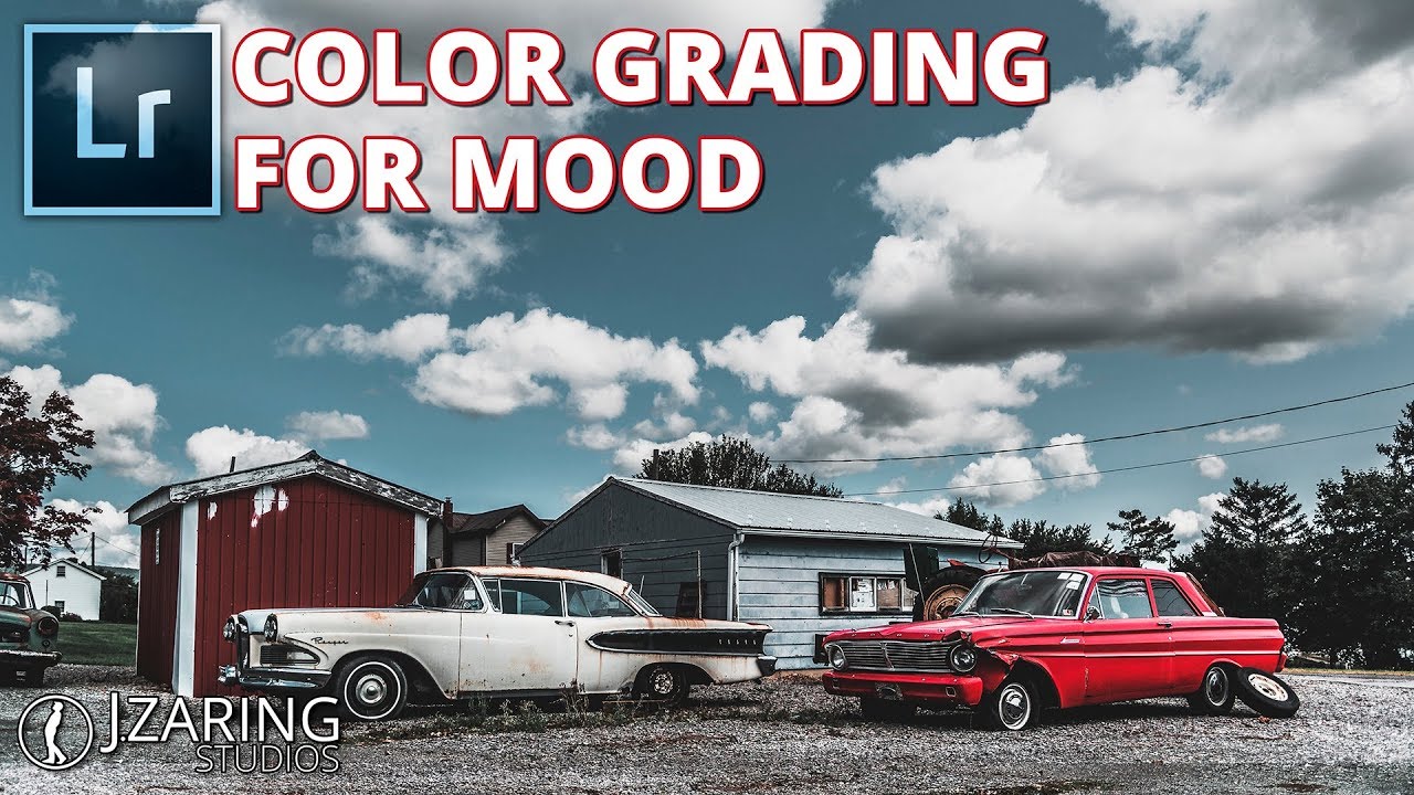 Lightroom Color Grading for Mood: Classic Car Edit - YouTube
