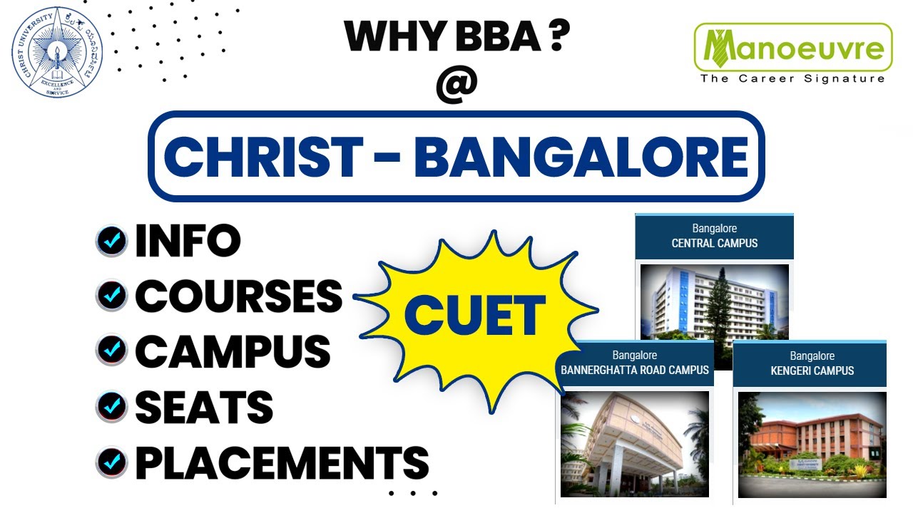 Christ University (CUET) - Why Christ Bangalore Campuses - Courses ...
