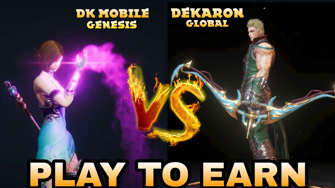 DK Mobile Genesis Vs Dekaron G | Comparison Gameplay New MMORPG Play To ...
