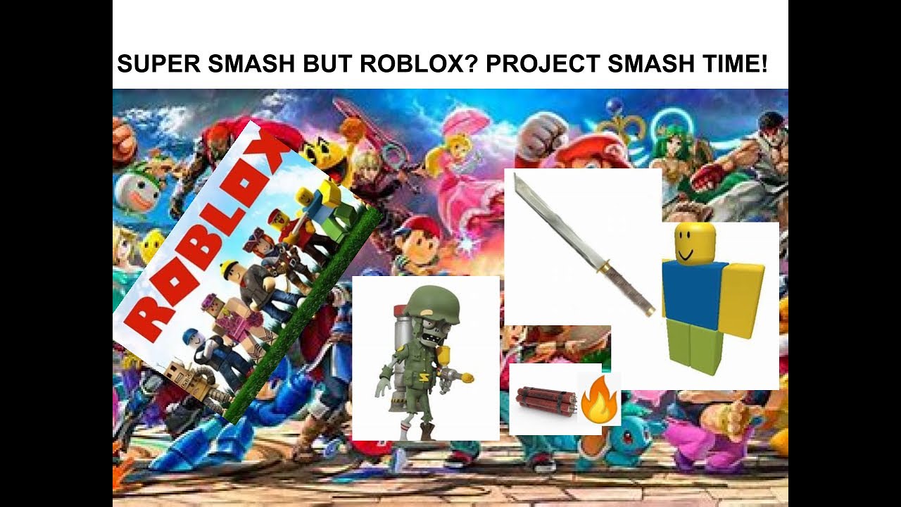 Super smash bros but in roblox? Project smash! - YouTube