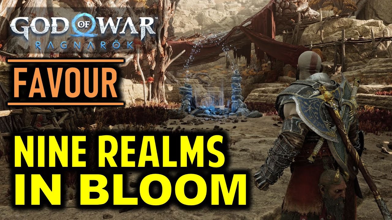 All 9 Flower Locations | Nine Realms in Bloom | God of War Ragnarok ...