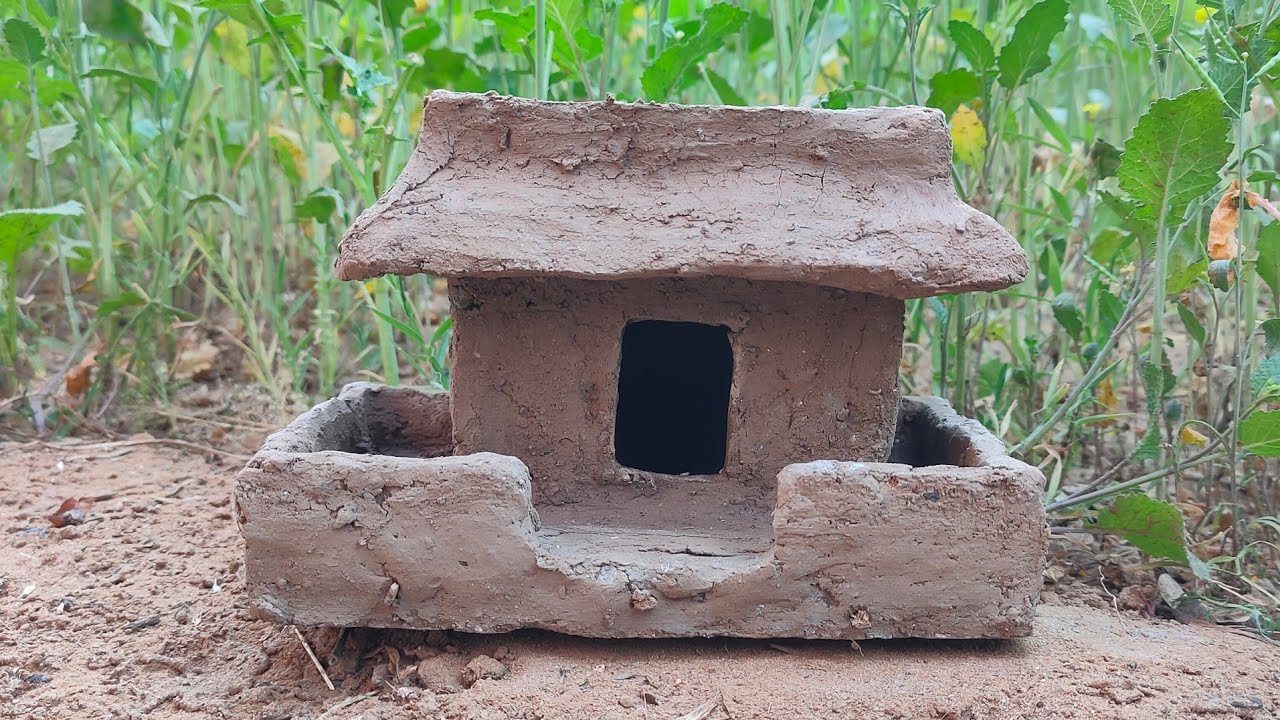 Mitti Ke Ghar Kaise Banaye | Mitti Ke Ghar | Dhananjay Creations - YouTube