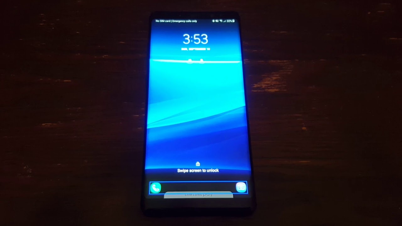 Major problem with the Galaxy Note 8 - YouTube