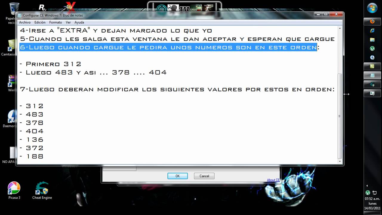 Configurar Cheat Engine Windows 7 - YouTube
