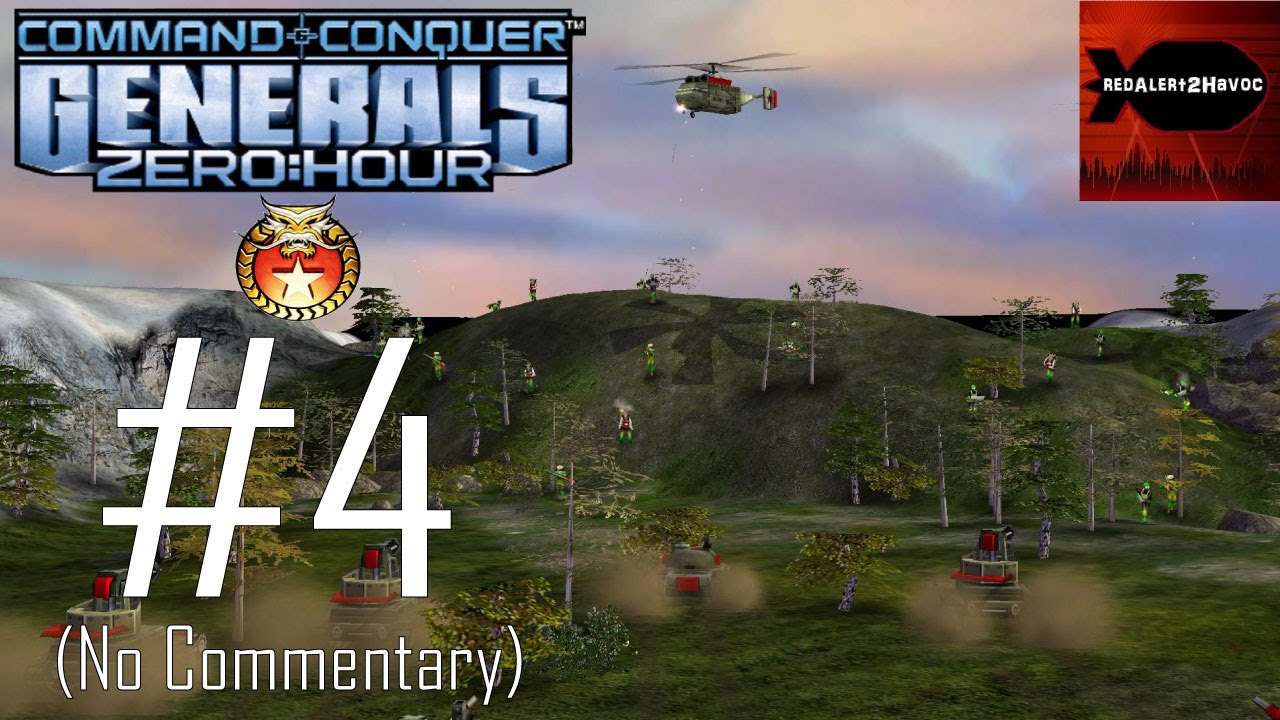 Command & Conquer Generals Zero Hour China Campaign Playthrough Part 4 ...