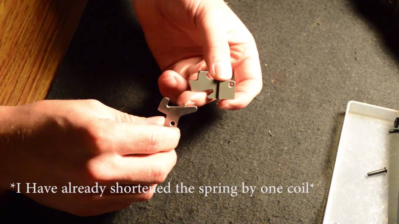 Savage 93R17 Trigger Job - YouTube