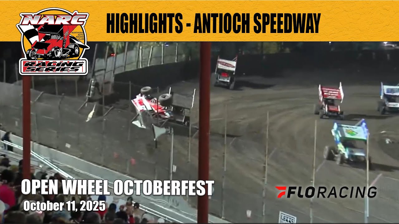 RACE HIGHLIGHTS: NARC SPRNT CARS @ ANTIOCH SPEEDWAY - OCTOBER 11, 2025 ...