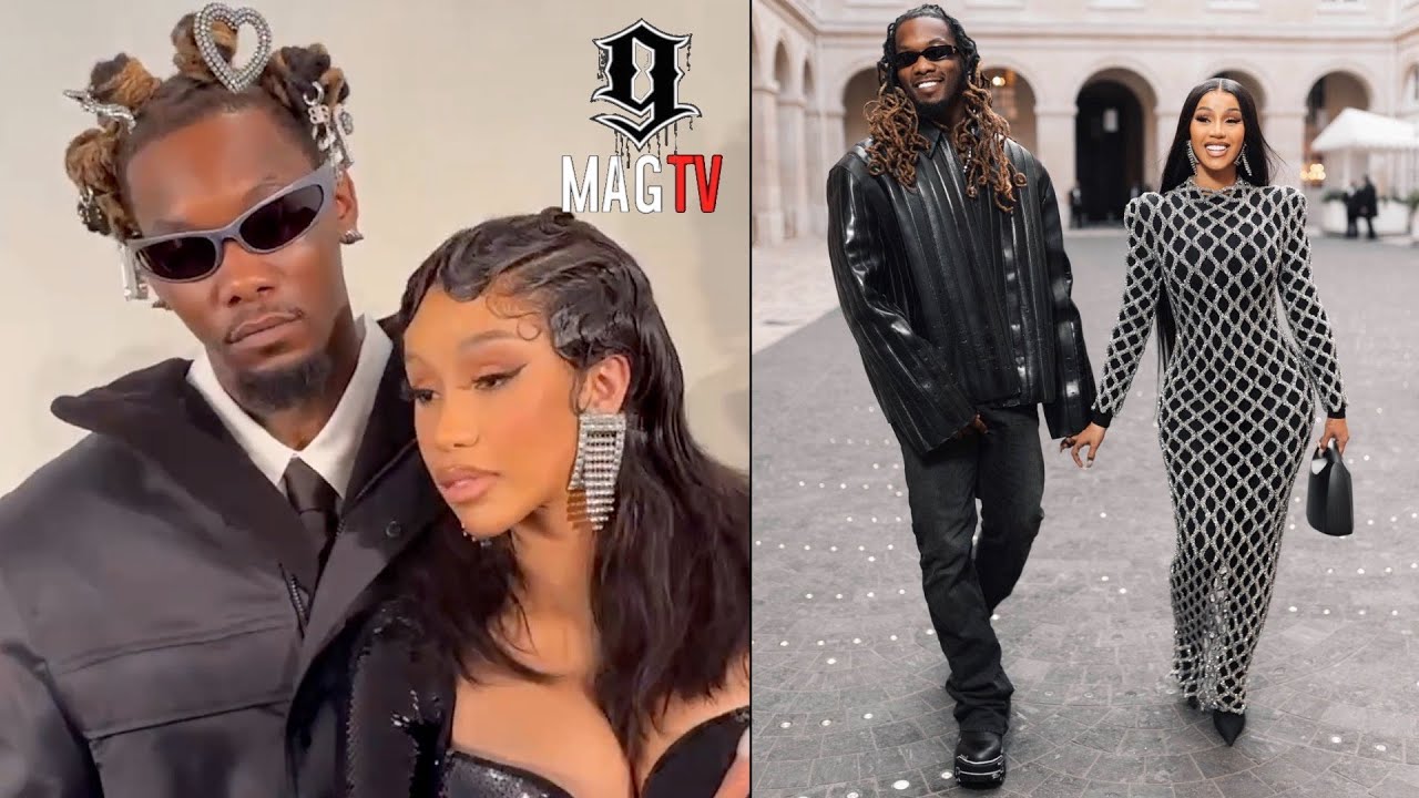 Offset Reunites With Wife Cardi B In Paris Amid Divorce Rumors! ️ - YouTube