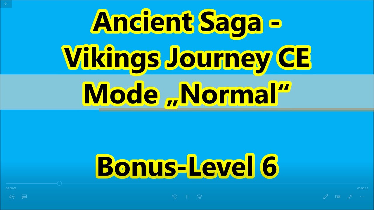 Ancient Saga - Vikings Journey CE Bonus-Level 6 - YouTube