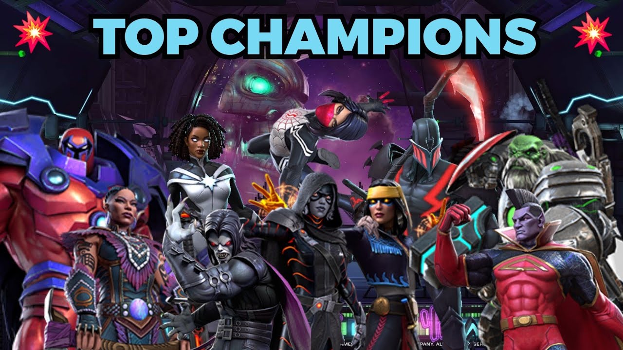TOP CHAMPIONS : Le classement des meilleurs champions de Marvel Contest ...