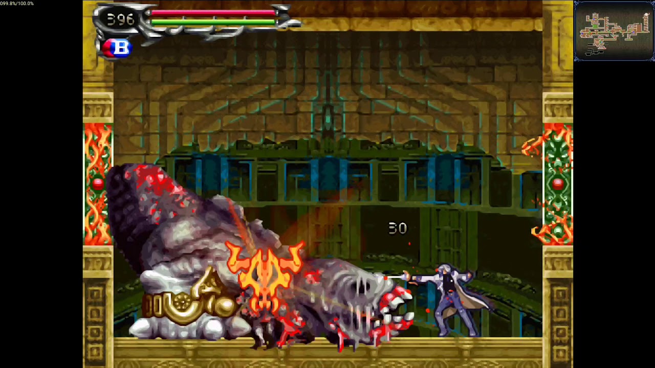 Castlevania: Dawn of Sorrow- Gergoth Bossfight (READ DESCRIPTION) - YouTube