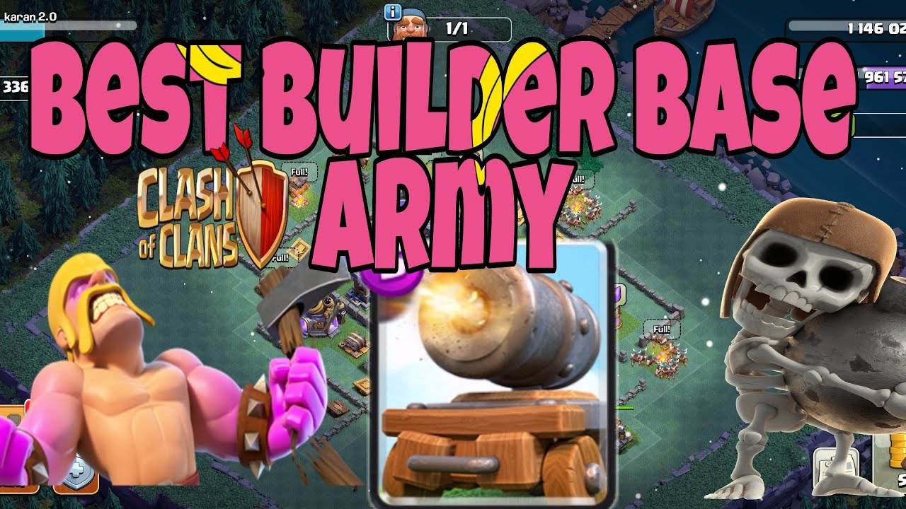 Best army for.. builder base...| Coc - YouTube